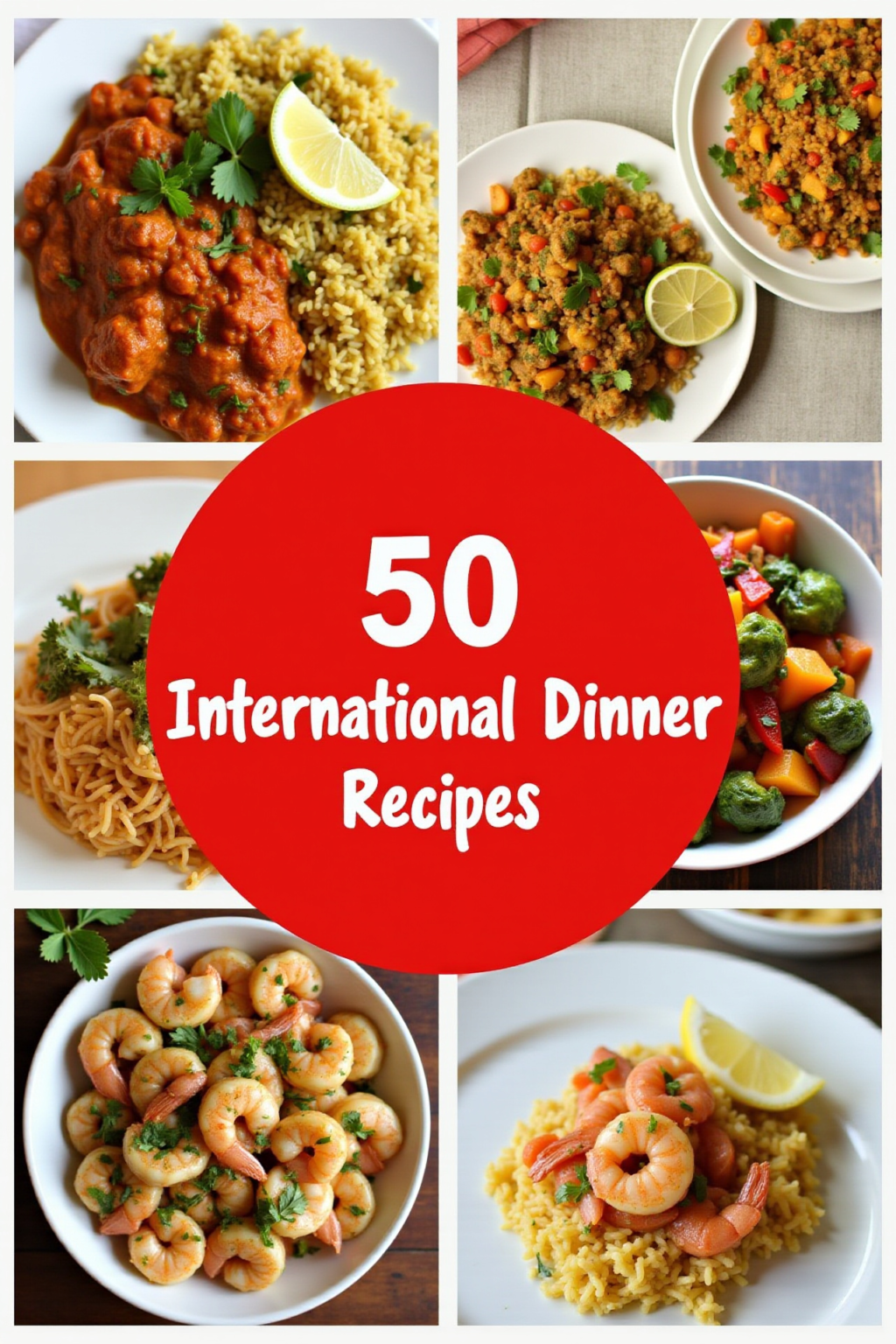 Taste the World: 50+ International Dinner Recipes to Ignite Your ...
