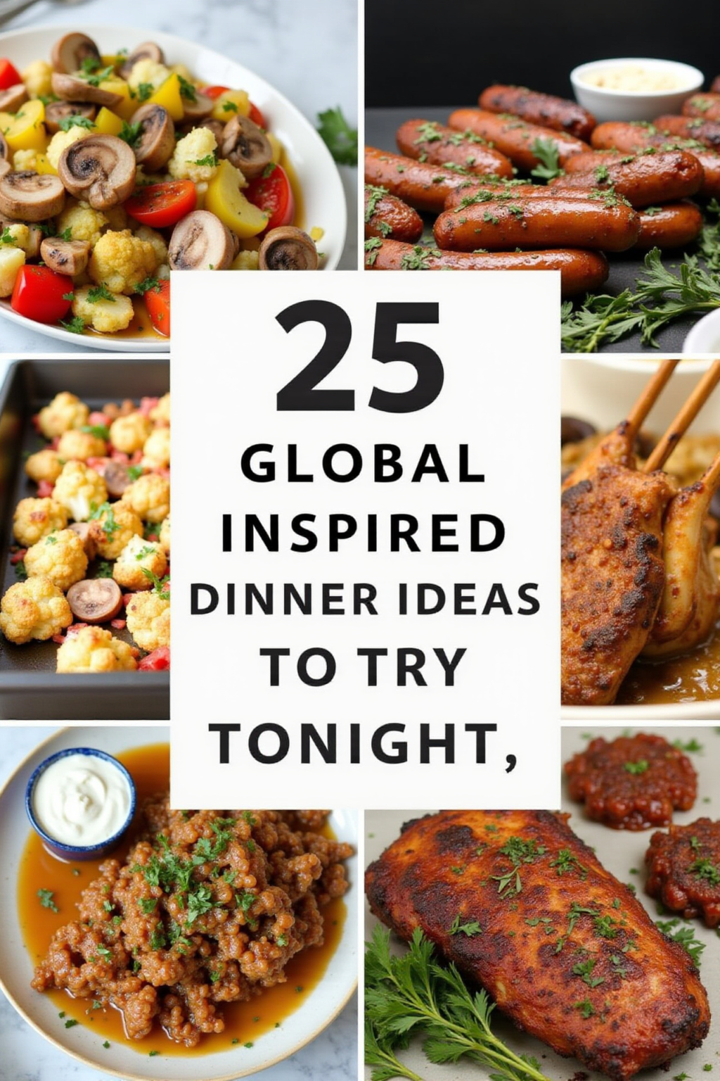 Around the World on Your Plate: 25 Global Dinner Ideas to Ignite Your ...
