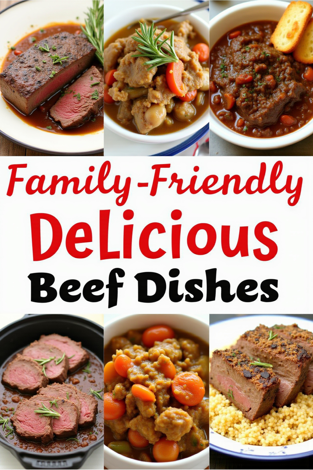 Bold & Delicious: Family-Approved Beef Recipes for Every Occasion ...